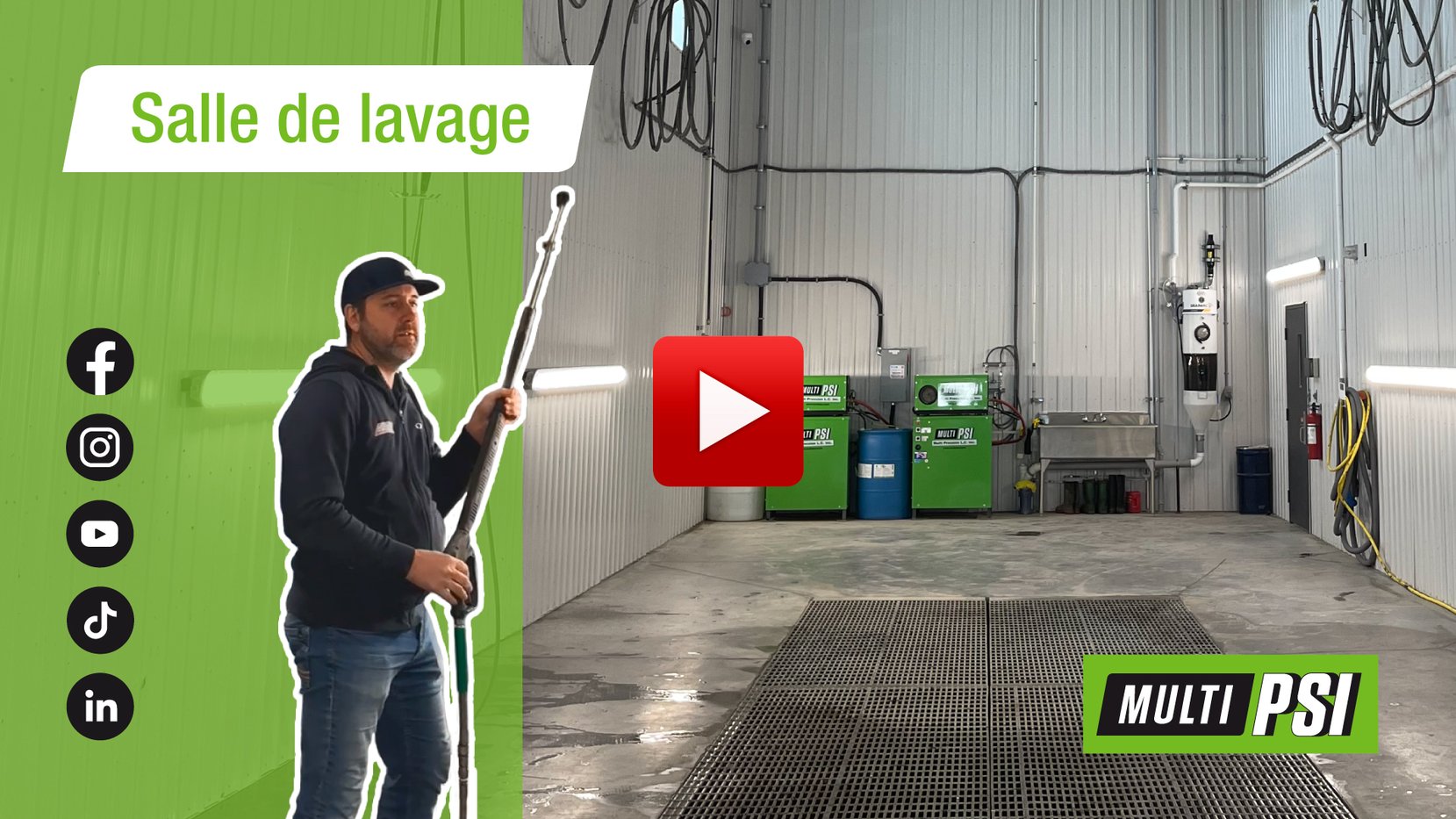 Salle de Lavage Transport Lajoie | Multi PSI Blog